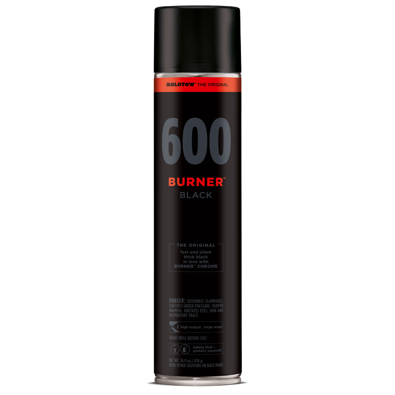 BURNER™ BLACK 600 ML – All City Graffiti